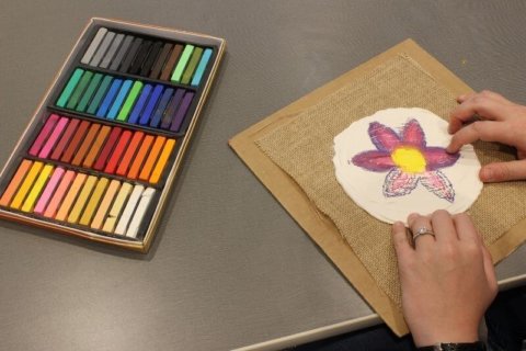 DIY Fresco Art For Kids • An Activity in Ancient Art