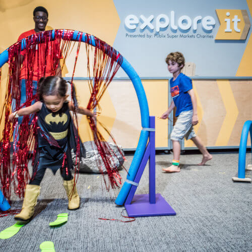 Indoor Obstacle Course: Make Your Own Superhero Training Camp